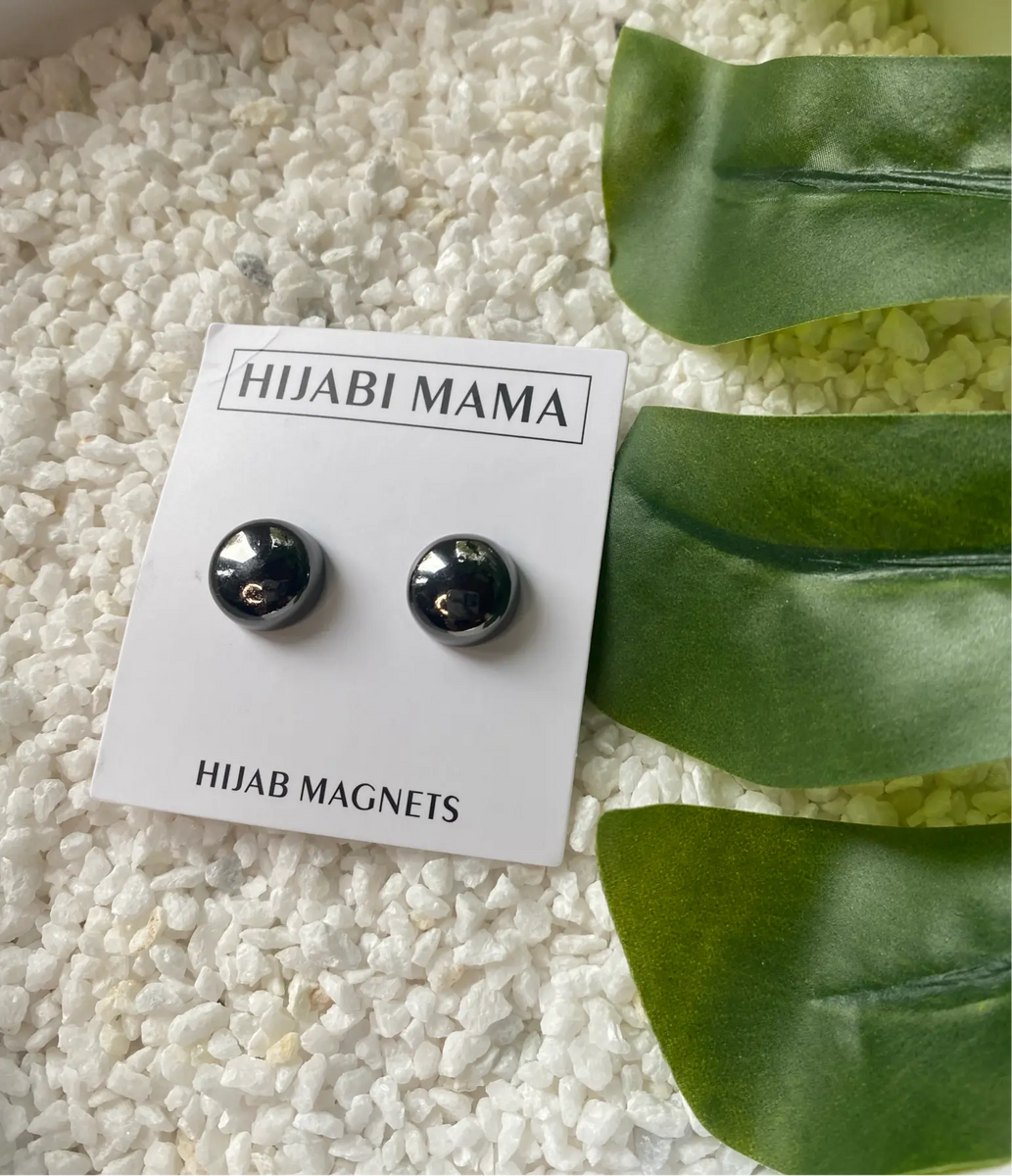 Gun Metal Hijab Magnets – Hijabimama